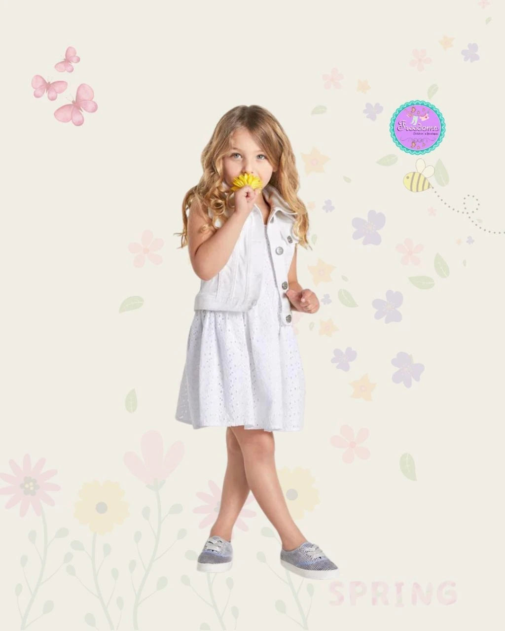 VESTIDO DE NIÑA – FREEDOM